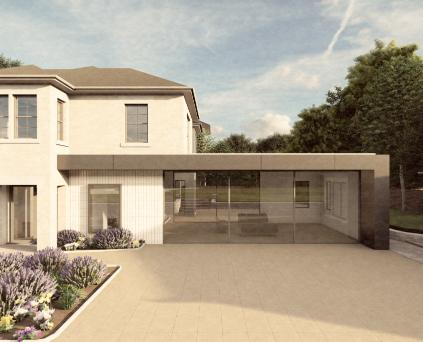Zinc Wrapped Extension - Giles Architects